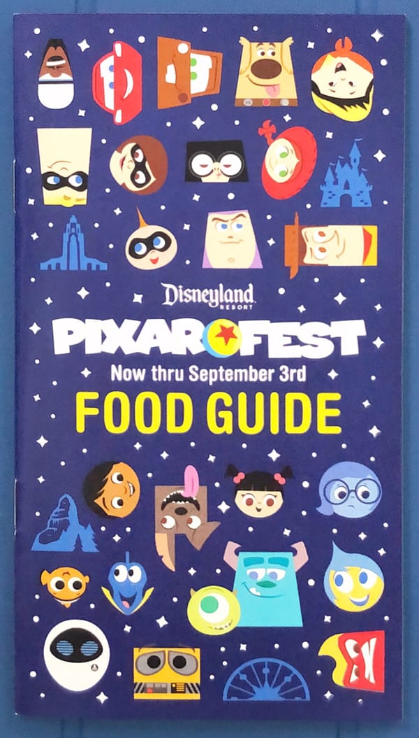 The Pixar food guide for Disneyland